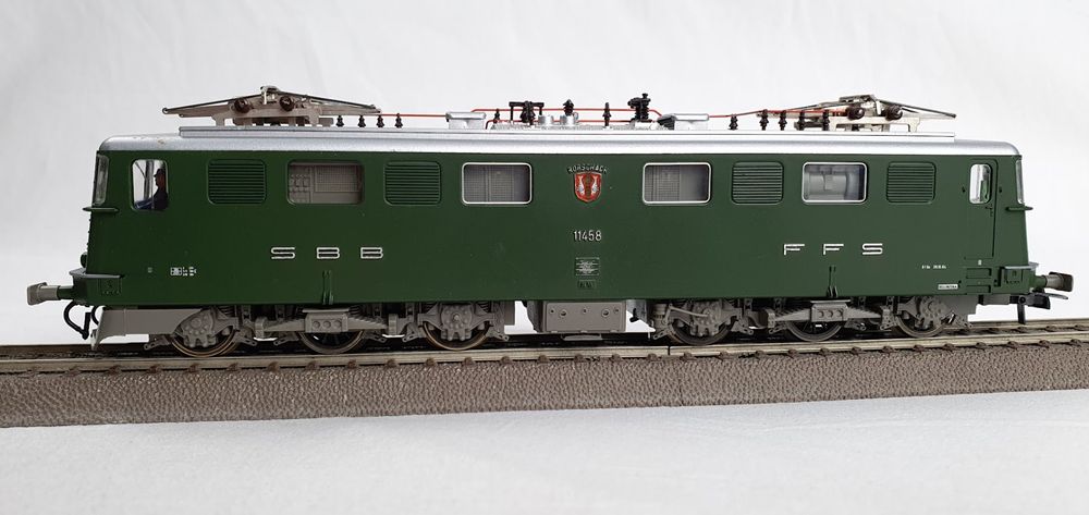 Roco 43697 SBB Ae 6/6 11458 "Rorschach" analog/DSS (Gebraucht) in Seon ...