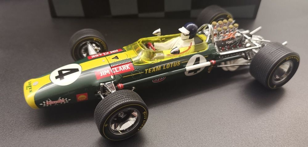 Lotus 49 Ford Cosworth Jim Clark F1 Südafrika1968 Exoto 1:18 (Neu und ...