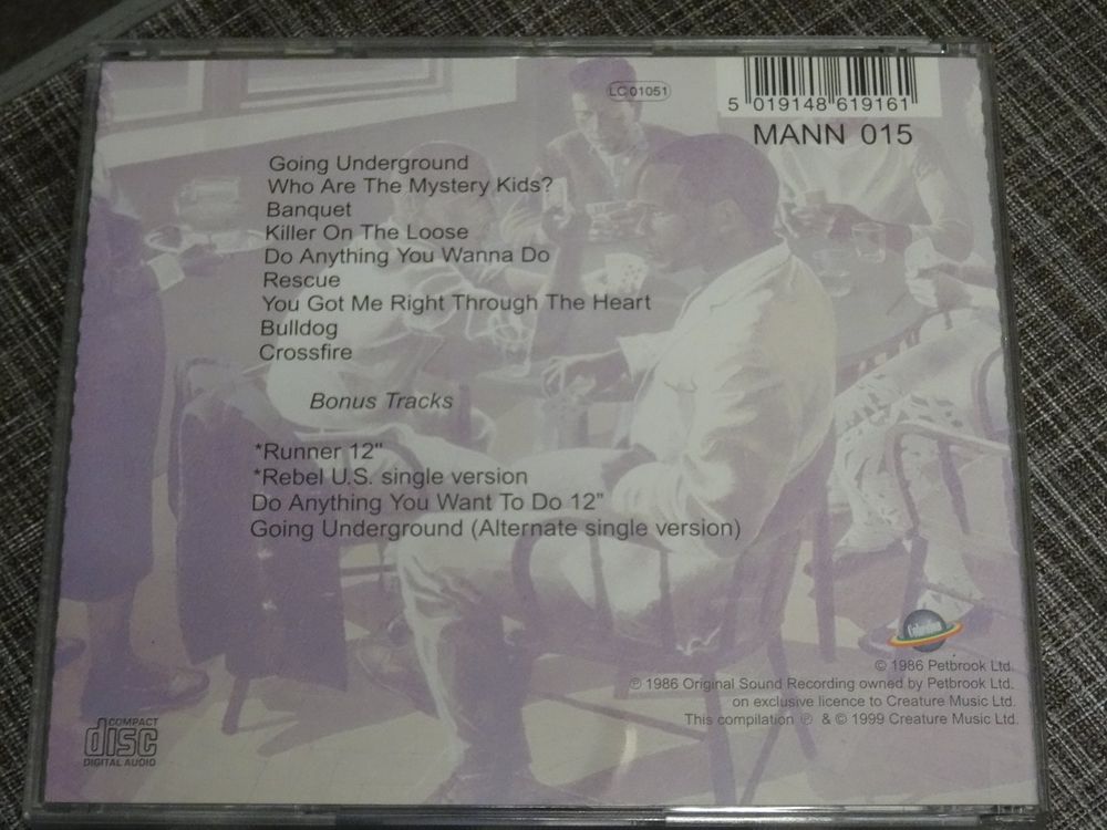 Manfred Mann's Eearth Band - Crimal Tango CD (Gebraucht) in für CHF 3 ...
