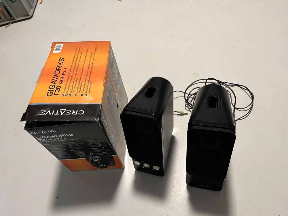PC Boxen Lautsprecher Creative Gigawork T20 Series (Gebraucht) in ...