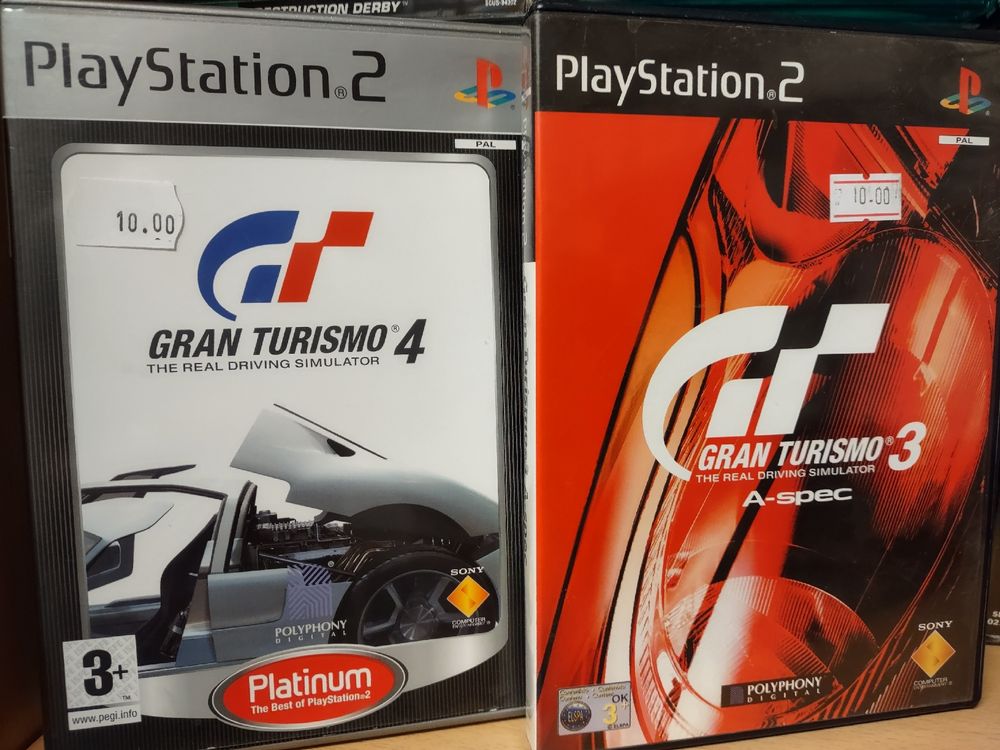 Playstation 2 - PS2 - Gran Turismo 3 et 4 | Kaufen auf Ricardo