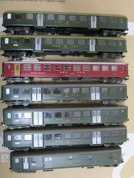 Liliput SBB Personenwagen Leichtstahl (Gebraucht) in Effretikon für CHF 140 – mit Lieferung auf ...