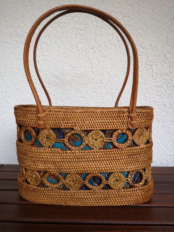 Korb-Handtasche (Marie Koster $ Bolong) - Handmade aus Bali | Kaufen ...