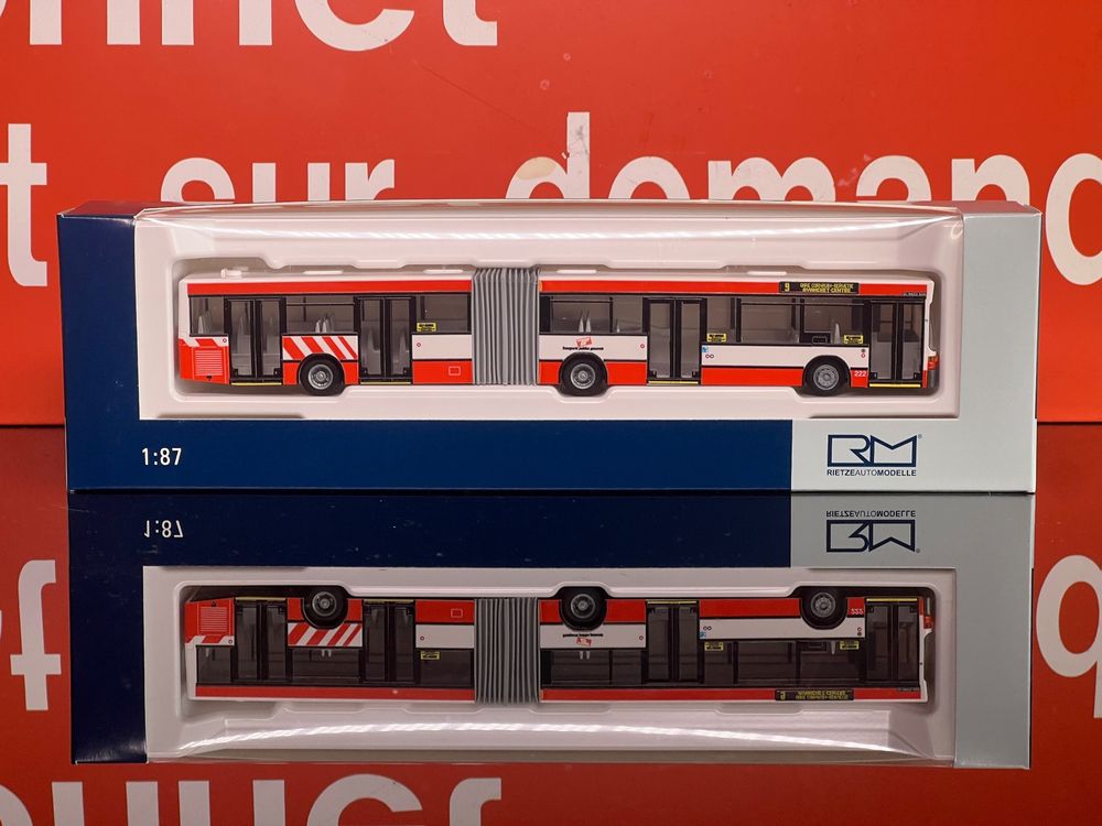 DV Bus Models O405GN2 TPG 222 MODÈLE EXCLUSIF (Rietze) H0 (Neuf avec emballage d'origine) à ...