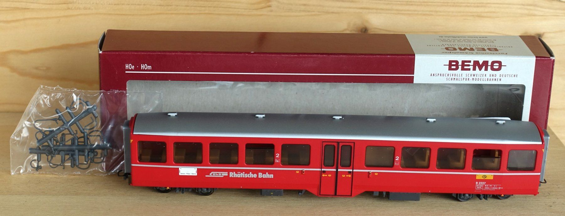 RhB B 2337 Personenwagen. Bemo Art. 3286 137. (Neu (gemäss Beschreibung)) in Horw für CHF 39 ...