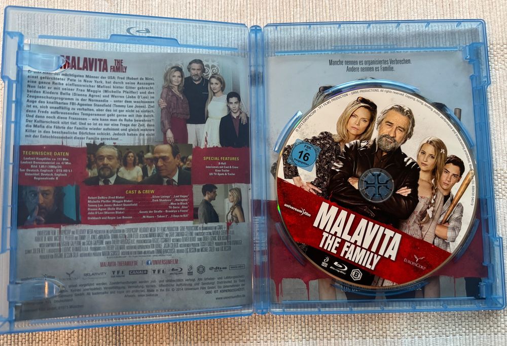 Malavita - The Family - Blu-ray - Robert de Niro (Gebraucht) in Arbon ...