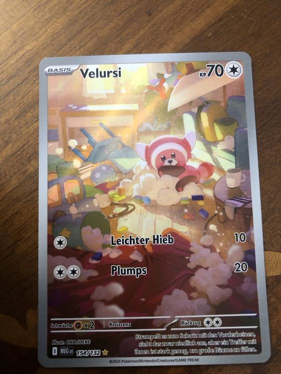 Pokemon Karte Velursi Mega Evolution ab 1.- (Neu und originalverpackt ...