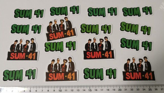 SUM 41 - 16 Sticker (Neu (gemäss Beschreibung)) in Wilen b. Wollerau ...
