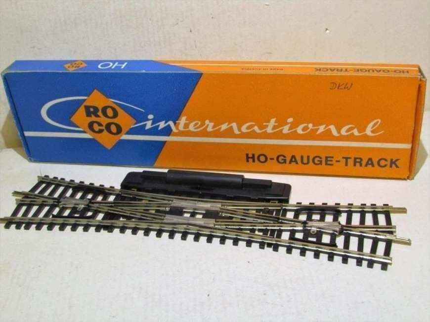 Roco H0 4546 NS: Elektr. Kreuzungsweiche, Profil 2,5 mm (Gebraucht) in ...