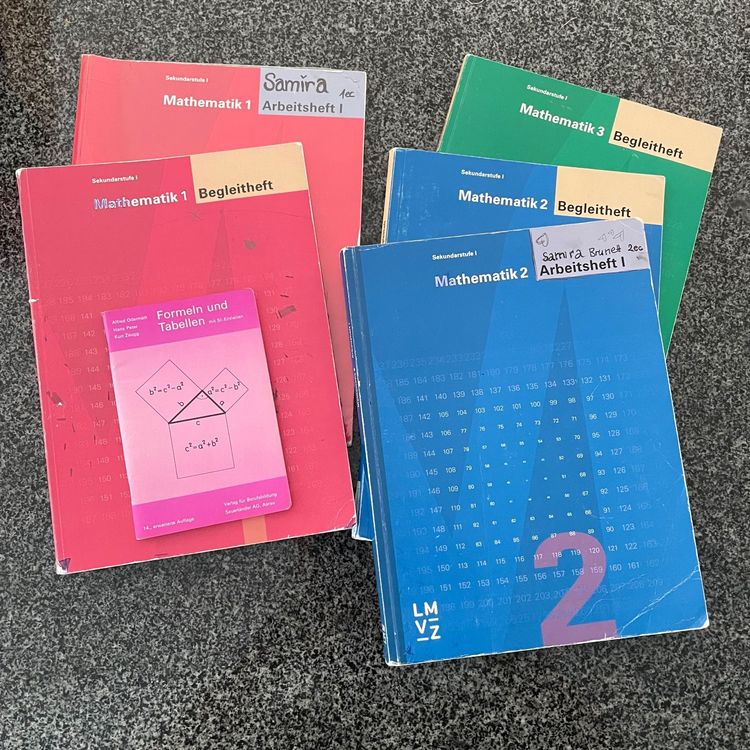 Mathematik 1-3, Arbeitshefter + Begleithefter (Sek I) | Kaufen auf Ricardo