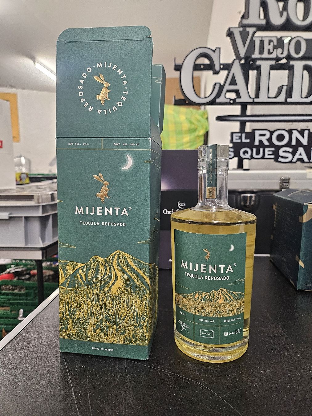 Mijenta Tequila Reposado, 70cl, ungeöffnet, Top Zustand! (Neu und ...