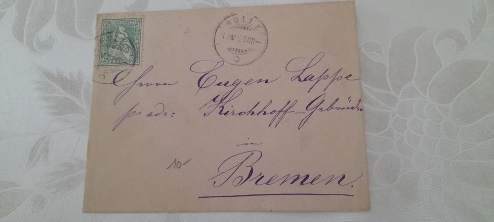 Alt Schweizer Brief mit sitzender Helvetia | Kaufen auf Ricardo