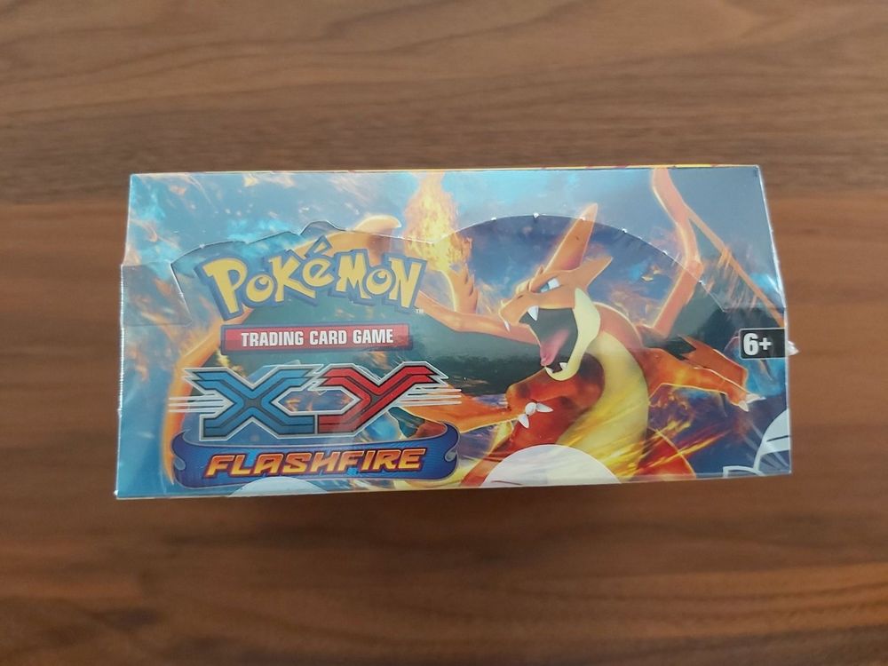 Pokemon XY Flashfire Booster Box ENG - OVP (Neu und originalverpackt ...