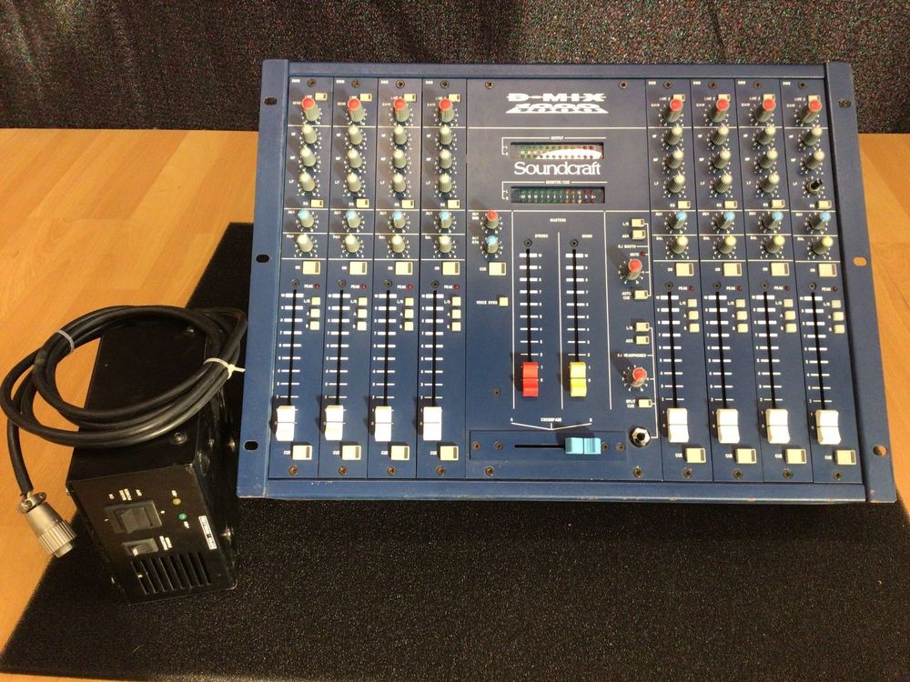 SOUNDCRAFT D-Mix 1000 DJ-Mixer Ikone (Defekt) in Au SG für CHF 102 ...