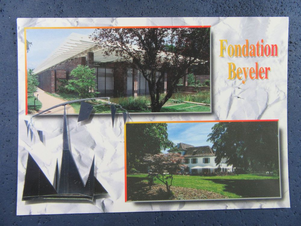 RIEHEN BS FONDATION BEYELER MUSEUM INBEROWERPARK (Gebraucht) in ...