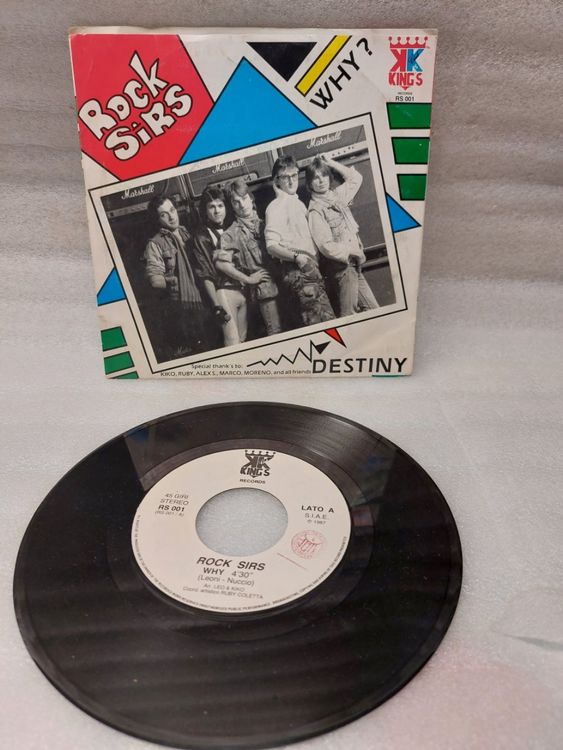 Rock Sirs – Why ? Destiny - Vinile Raro Rock Leo Leoni TI | Kaufen auf ...