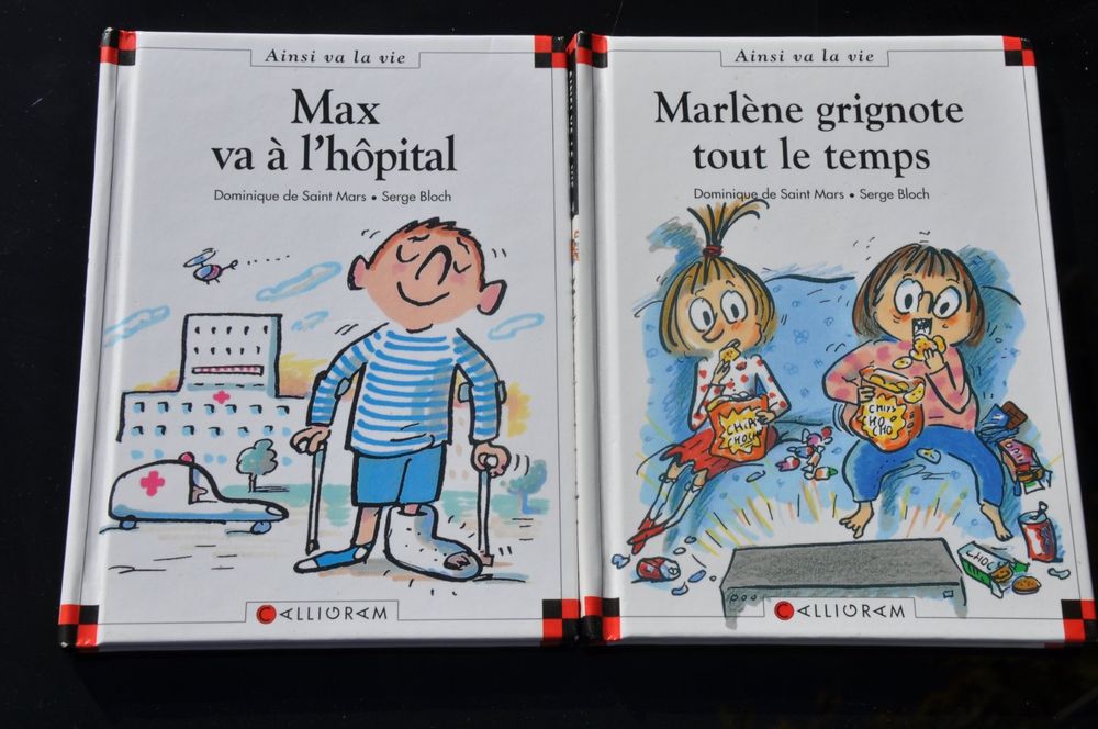 Max et Lili : Max va à l'hôpital + Marlène grignote (Gebraucht) in für CHF 1 – mit Lieferung auf ...
