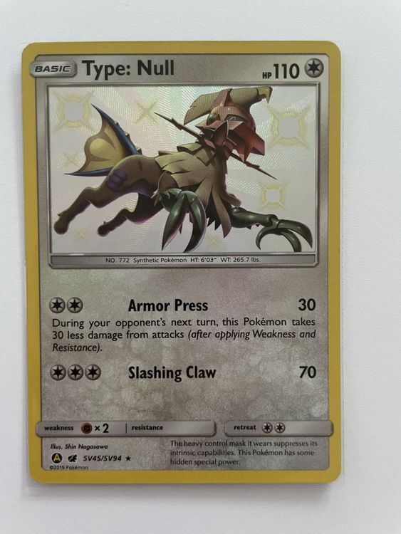 Pokémon Hidden Fates Type: Null (Neu (gemäss Beschreibung)) in Rombach ...