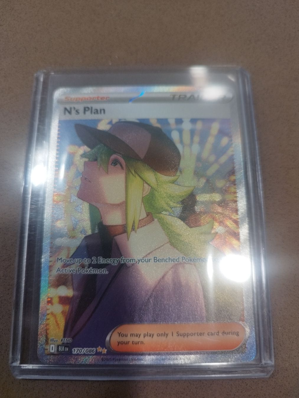 Pokemon N's Plan BLK #170 - Ns Plan Black Bolt EN (Neu (gemäss ...