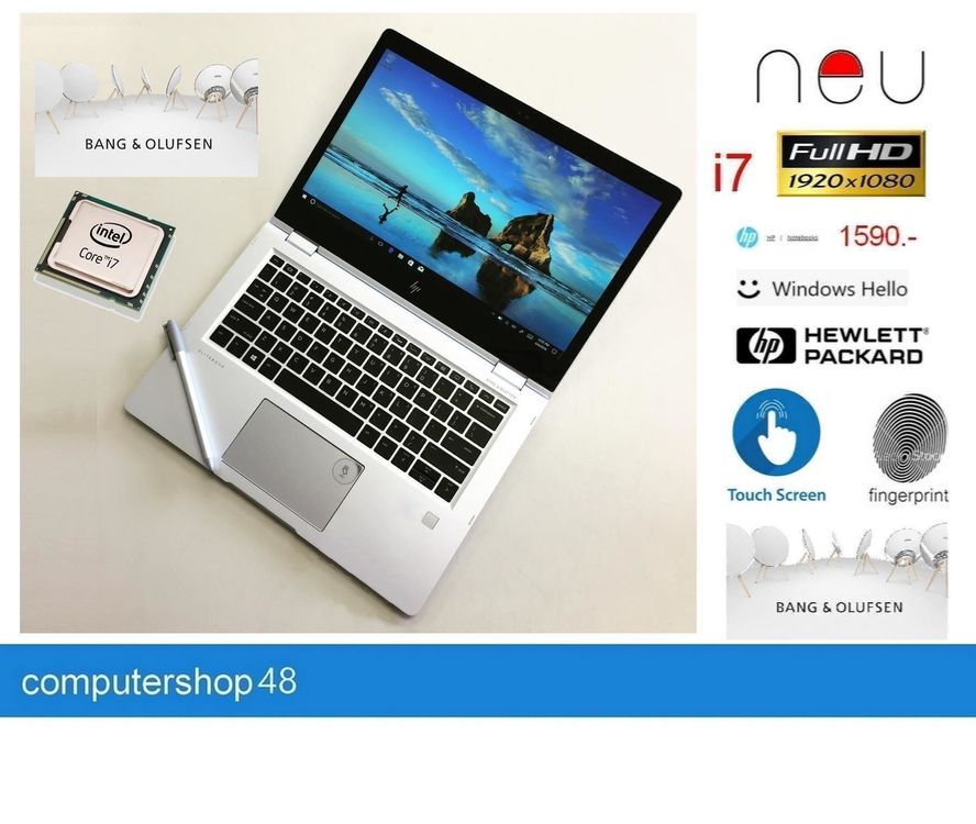 HP EliteBook x360 1030 i7 16G SSD 1TB NNEU (Neu (gemäss Beschreibung)) in Spreitenbach für CHF ...