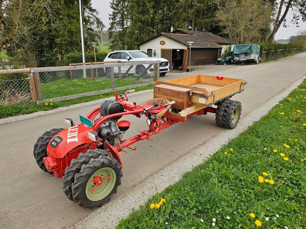 Gut erhaltener Einachser AEBI AM 70 geprüft MFK 28.11.2022 | Kaufen auf Ricardo