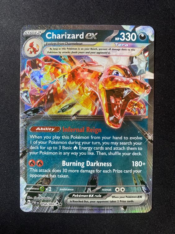 Charizard ex 54 - Glurak ex - Dracaufeu - Paldean Fates - EN (Neu ...