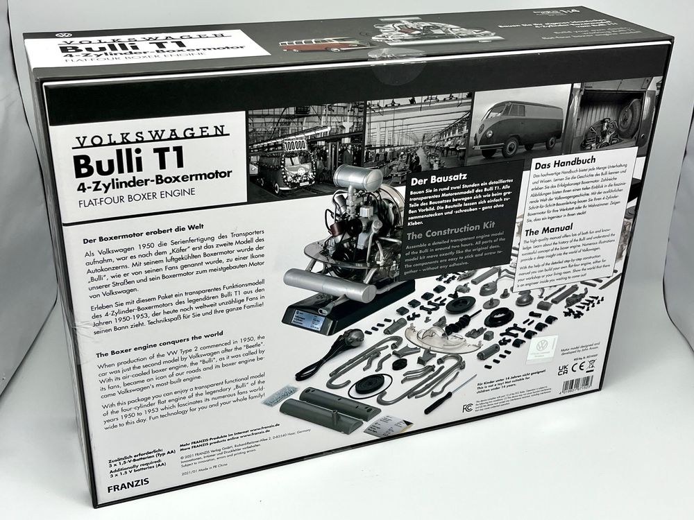 Kit moteur Volkswagen T1 Bulli échelle 1/4 Franzis | Kaufen auf Ricardo