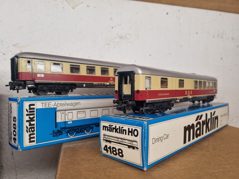 Märklin 4085 und 4188 beleuchtet led H0 (Gebraucht) in Männedorf für ...