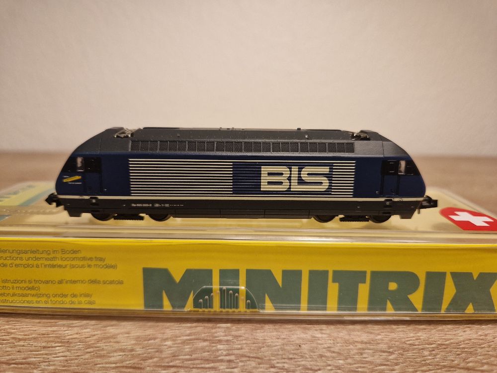 Minitrix N 12681 E-Lok BLS (D'occasion) à St-Aubin-Sauges pour CHF 129 ...