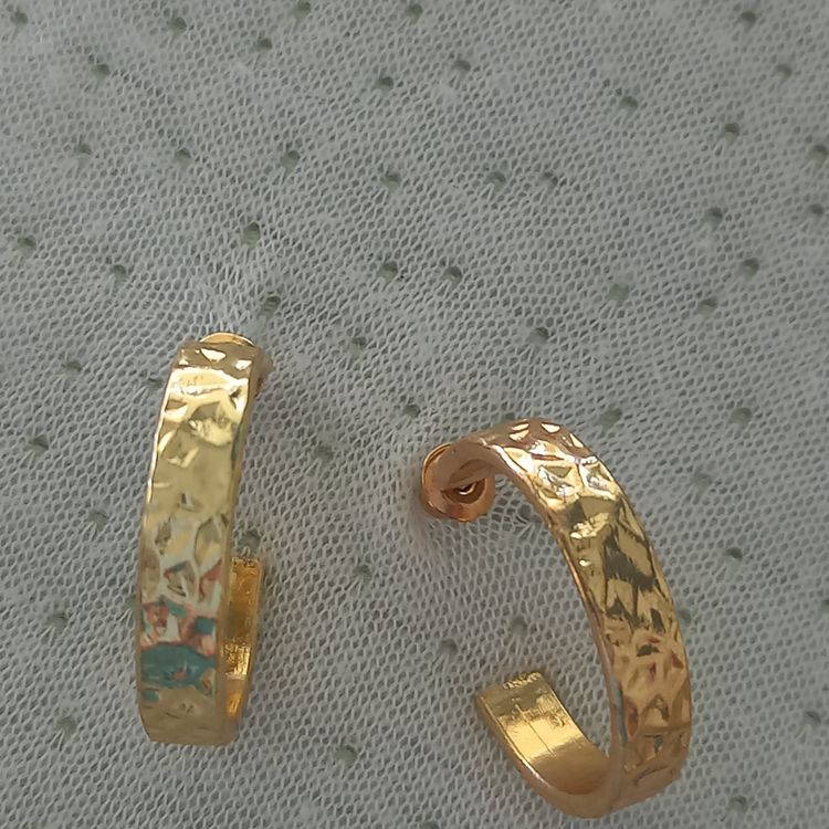 OHRRINGE VERGOLDET | Kaufen auf Ricardo