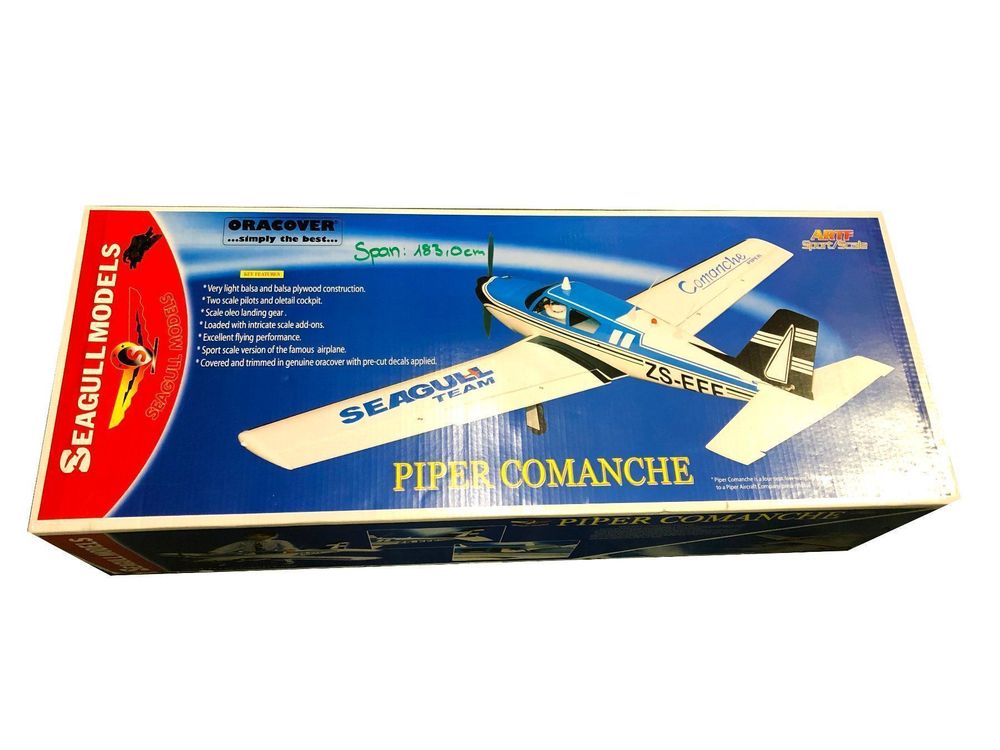Seagull RC Piper Comanche Modell (NEU) (Neu und originalverpackt) in ...