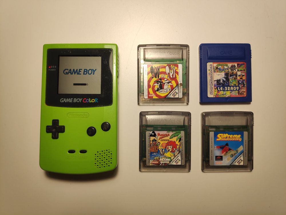 Gameboy Color - inkl. 4 Spiele (Gebraucht) in Bern für CHF 66 – mit ...