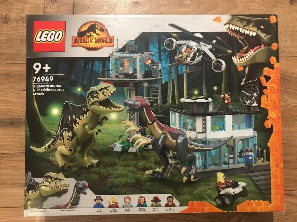lego 76949 jurassic world giganotosaurus & therizinosaurus | Kaufen auf ...