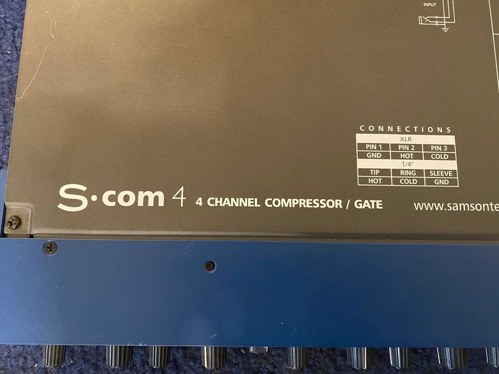 Samson S Com4 Compressor Kompressor Gate DSP driverack (Gebraucht) in ...