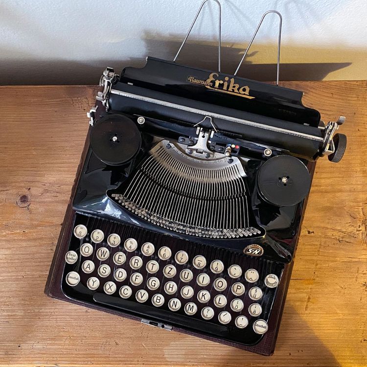 Vintage Schreibmaschine Erika von Seidel & Naumann ca. 1930 (Gebraucht) in Zürich für CHF 85 ...