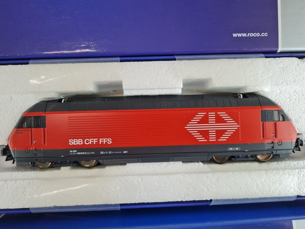 ROCO 79280 Elektrolokomotive 460 016 mit Kamera SBB H0 1:87 (Neu (gemäss Beschreibung)) in ...