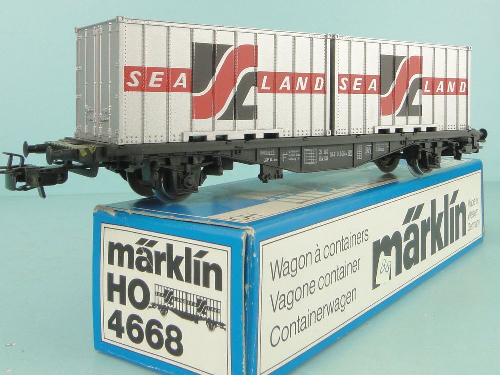 Märklin 4668 H0 Sea Land Container (Gebraucht) in Bülach für CHF 23 ...