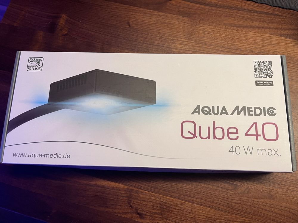 Aqua Medic Qube 40 Aquarium LED Lampe NP. 149.-- (Neu und originalverpackt) in Zug für CHF 59 ...
