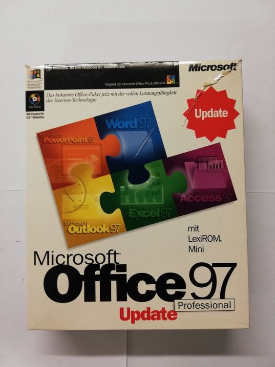 Microsoft Office 97 / CIB (Gebraucht) in St. Gallen für CHF 24.9 – mit ...