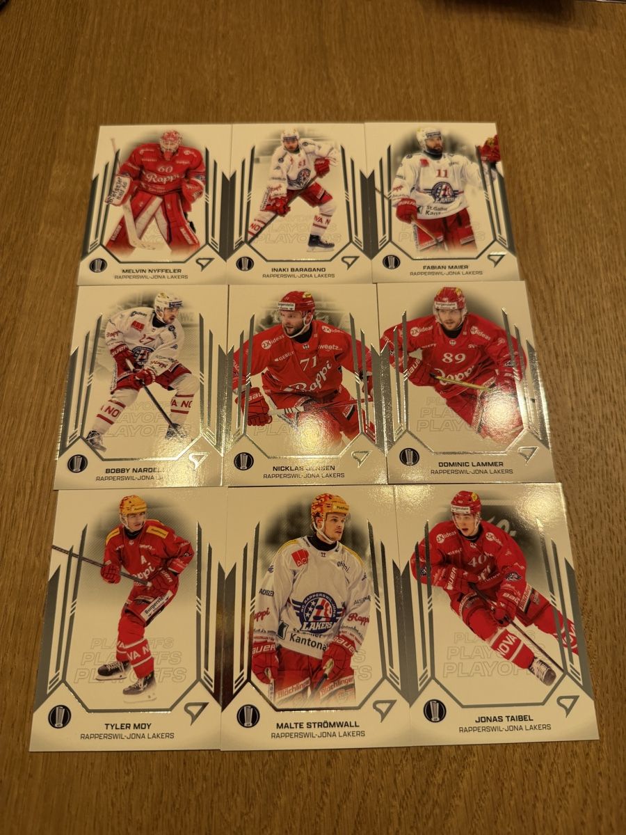 Rapperswil Jona Lakers Playoffs 2025 Sportzoo Base-Set (Neu (gemäss ...