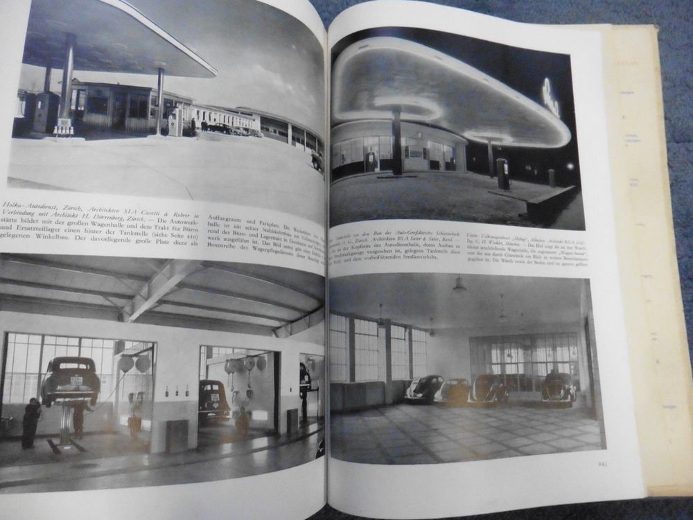 Garagen,Tankstellen,1956,Fotos,Pläne,Postauto,VW-Käfer,Autos (Gebraucht ...