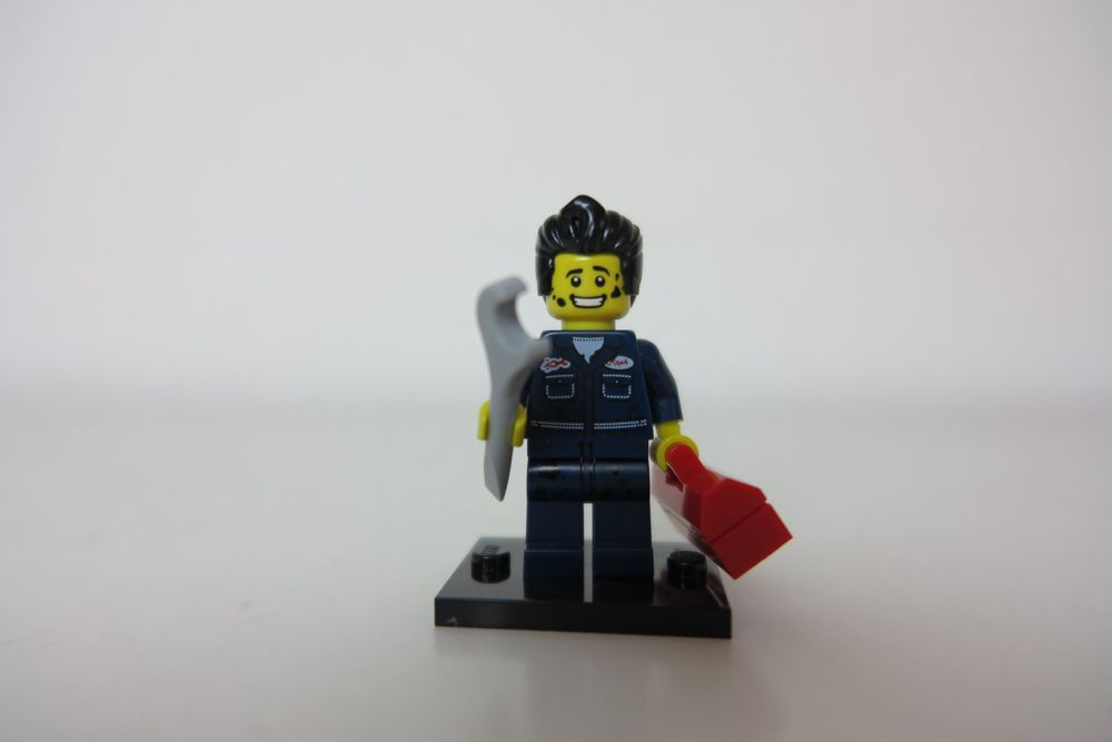 LEGO Minifigur CMF Serie 6 Automechaniker (Neu (gemäss Beschreibung ...