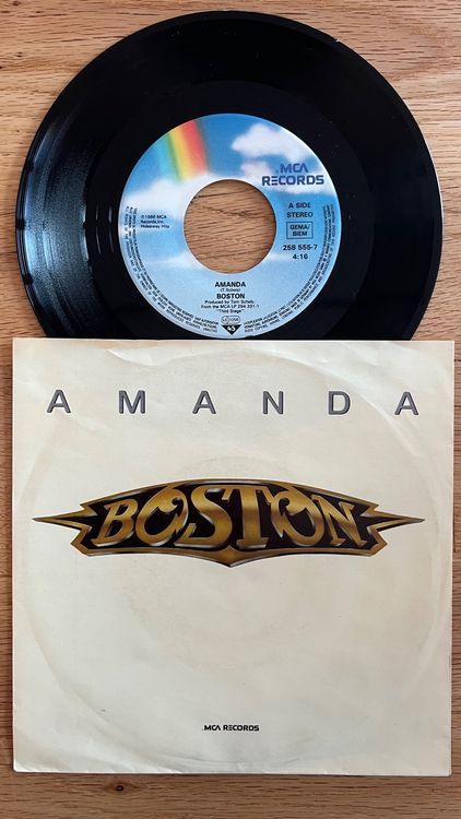 Boston - Amanda / D 1986 | Kaufen auf Ricardo