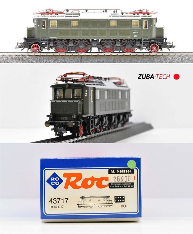 Roco 43717 E-Lok E17 DB H0 GS Analog OVP | Kaufen auf Ricardo