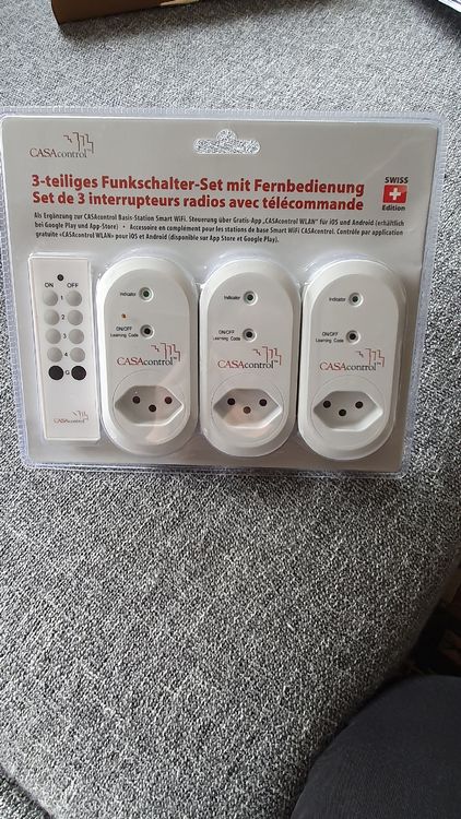 Funkschalter-Set mit Fernbedienung (Neu und originalverpackt) in für CHF 14 – mit Lieferung auf ...