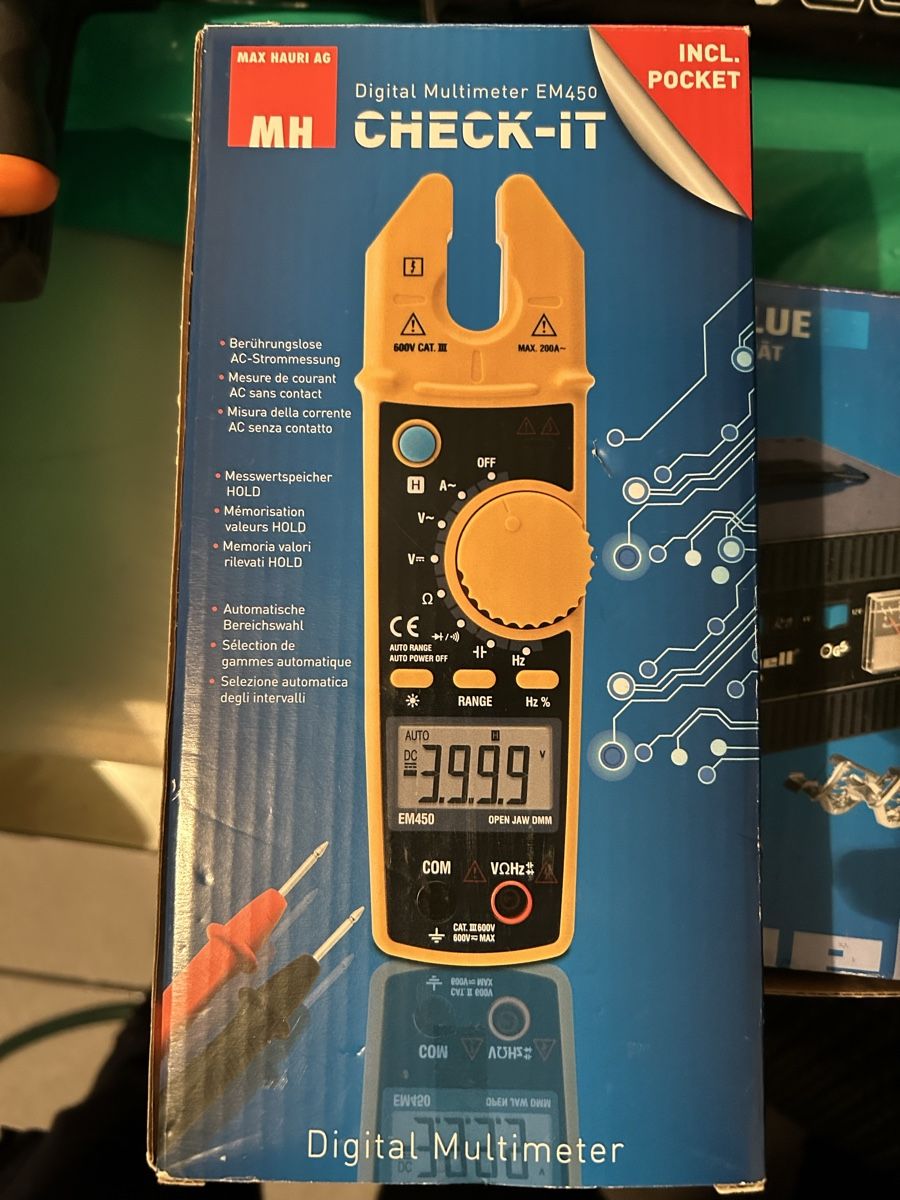 Messgerät MH Digital Multimeter EM450 Check-it NEU NP 59.00 (Neu ...