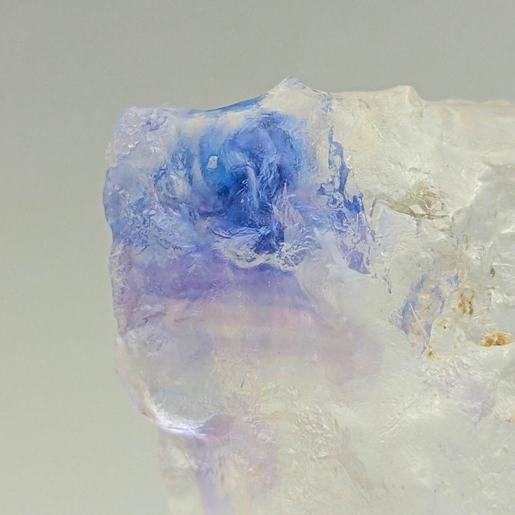 BLAUE und VIOLETTE HALIT, ITALIENISCHER Kristall (Neu (gemäss ...