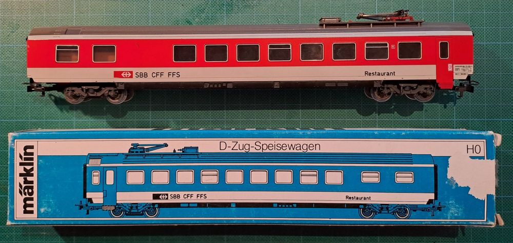 Märklin HO 4125 SBB Speisewagen in OVP | Kaufen auf Ricardo