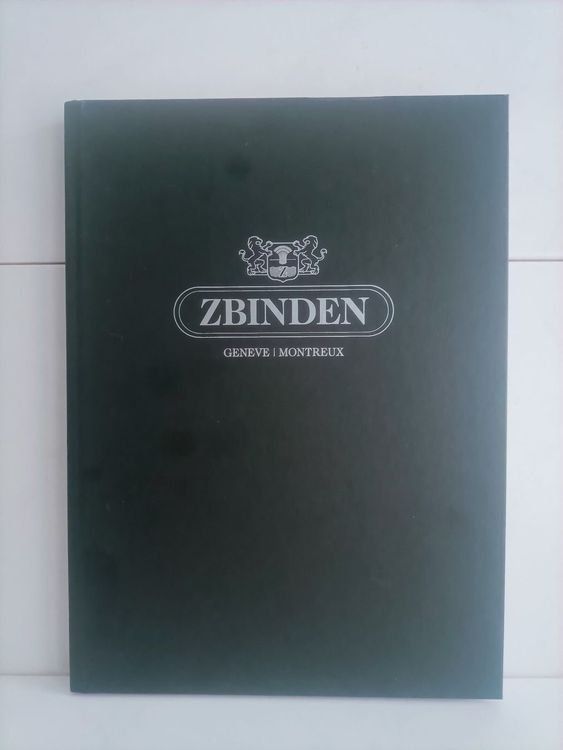 Catalogue Brochure montres Zbinden Genève / Montreux (D'occasion) à ...