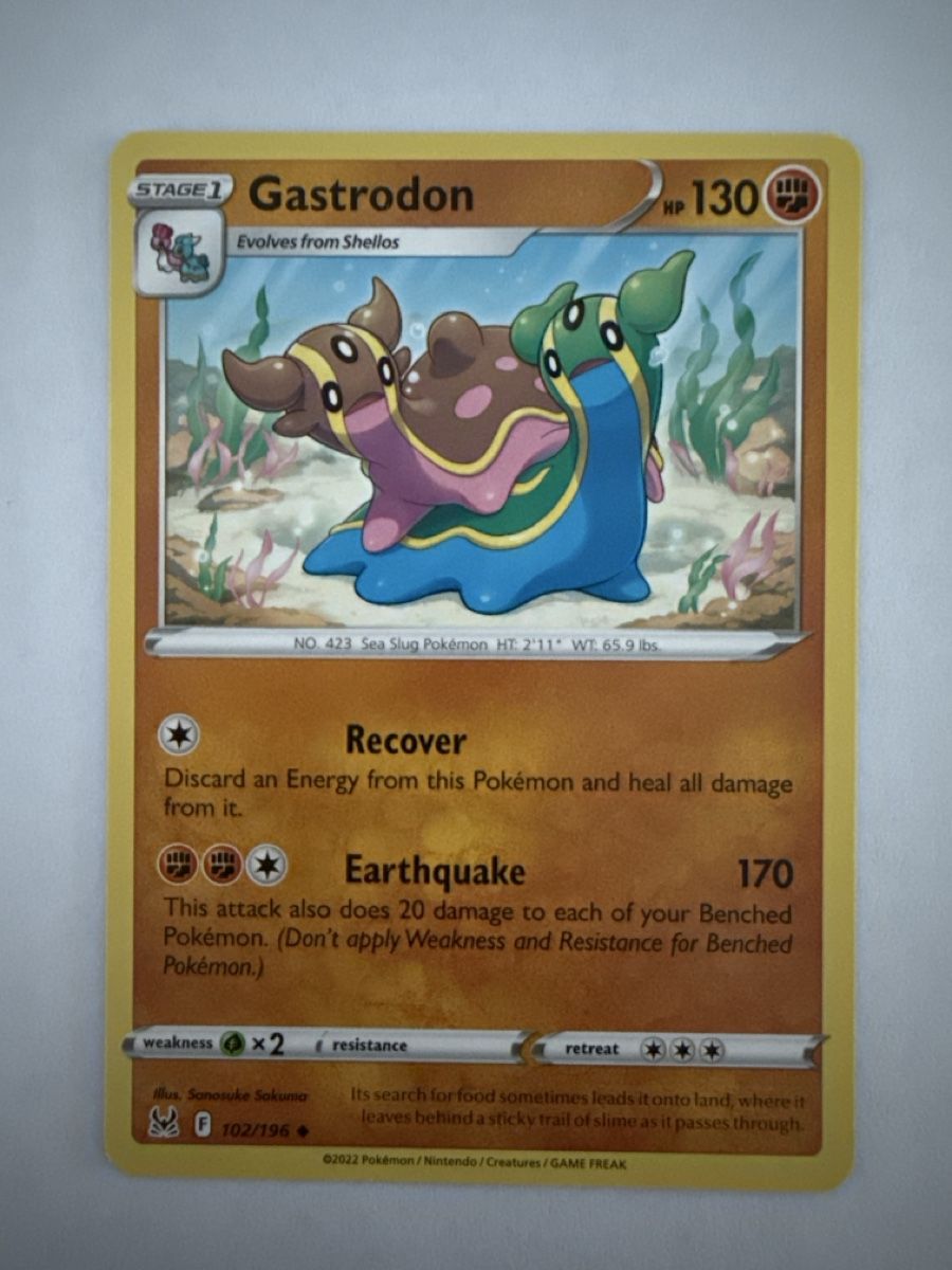 Gastrodon (Pokémon Karte - Uncommon) (Neu (gemäss Beschreibung)) in ...
